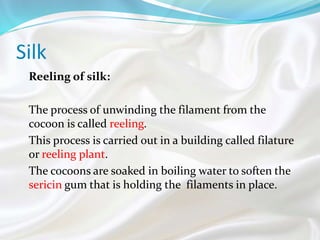 silk fiber | PPTX