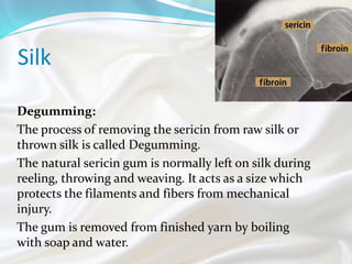 silk fiber | PPTX