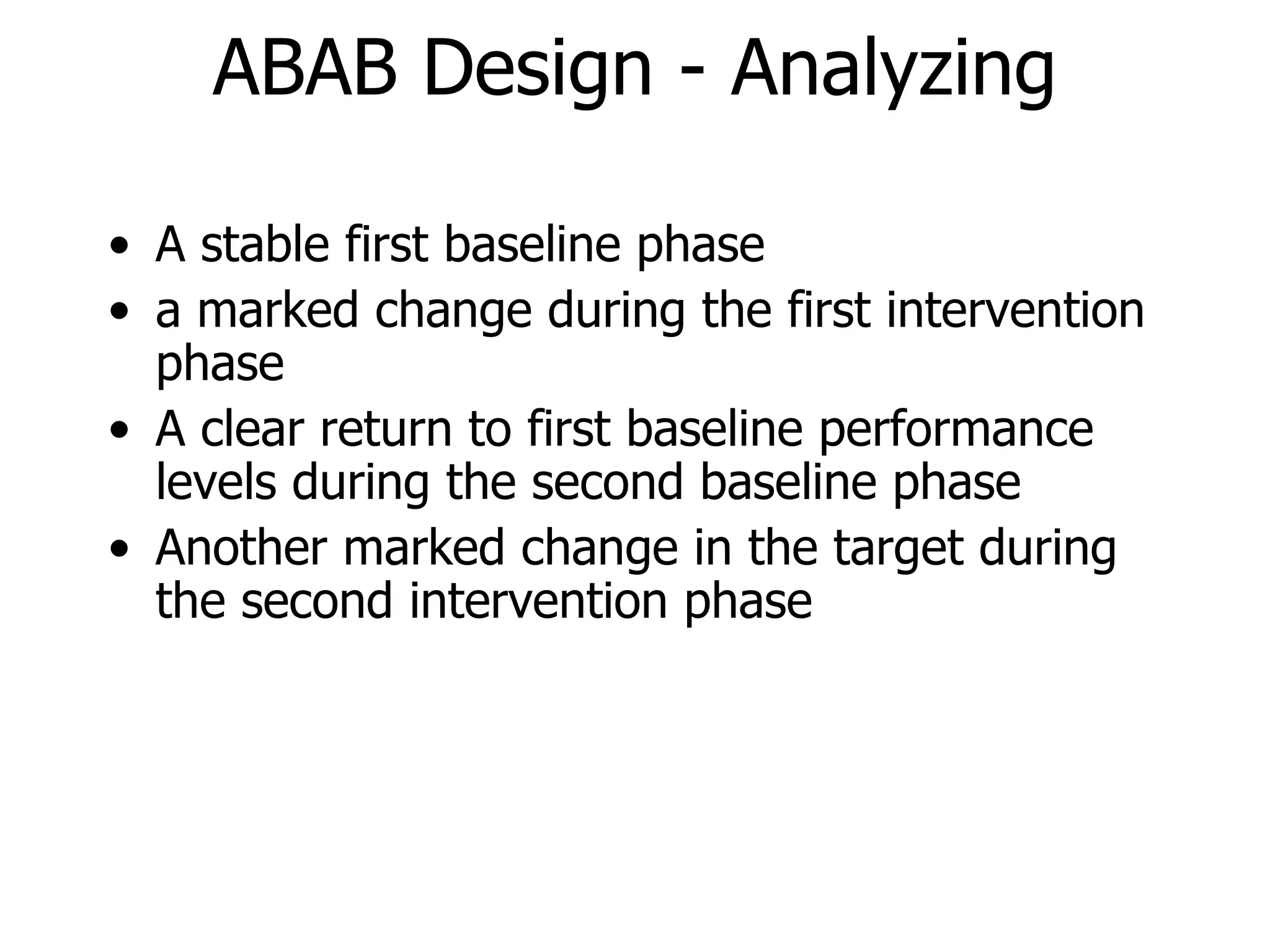 Lecture 8 single subject designs i | PPT