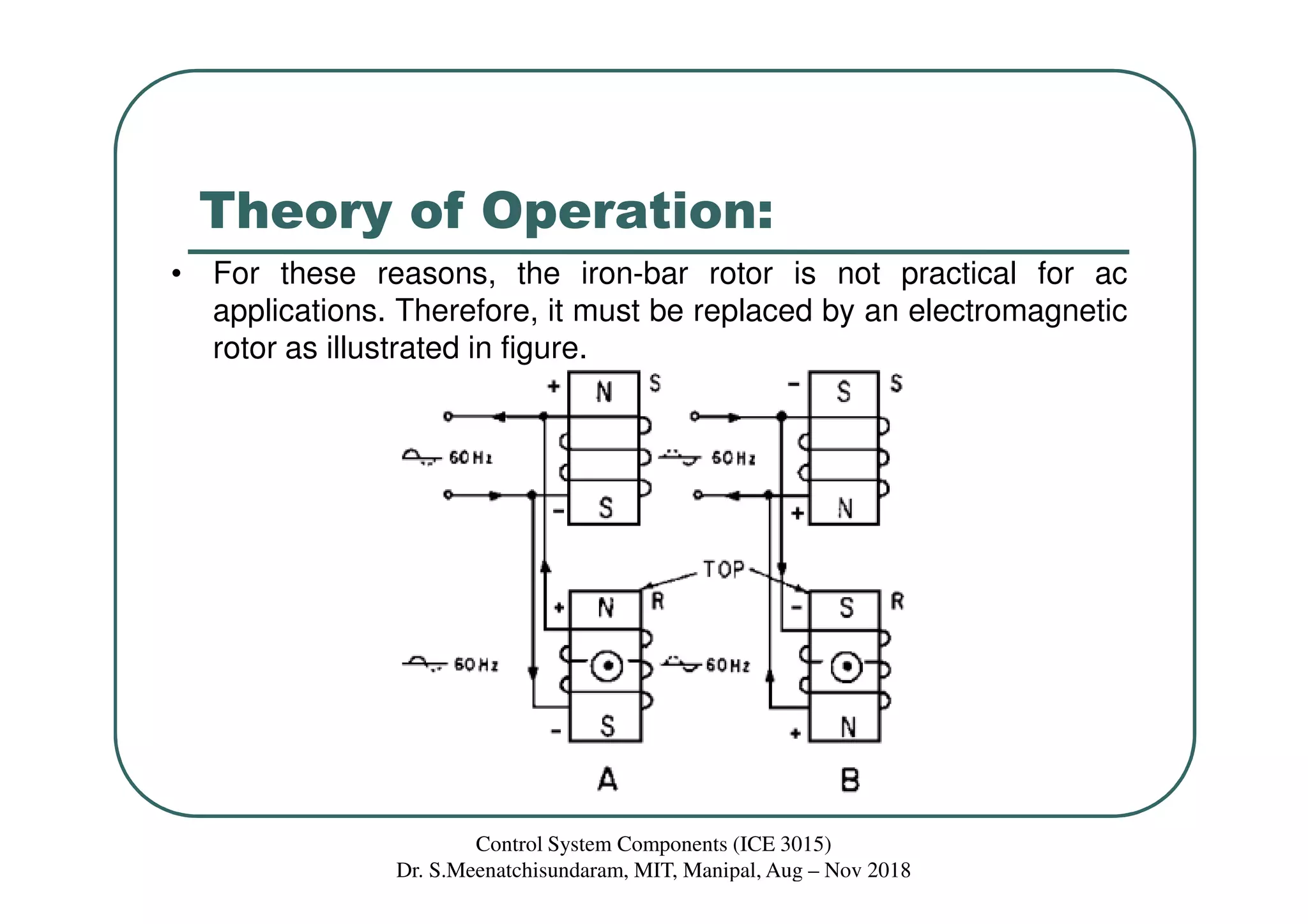 Lecture 8 synchros - theory of operation | PDF