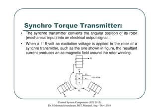 Lecture 8 synchros - theory of operation | PDF