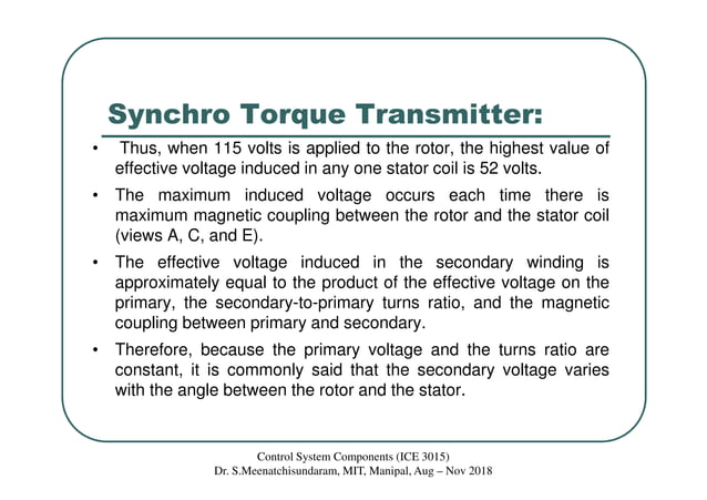 Lecture 8 Synchros Theory Of Operation Pdf