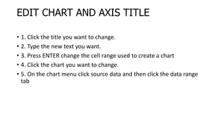 Lecture 8 using spreadsheet | PPTX