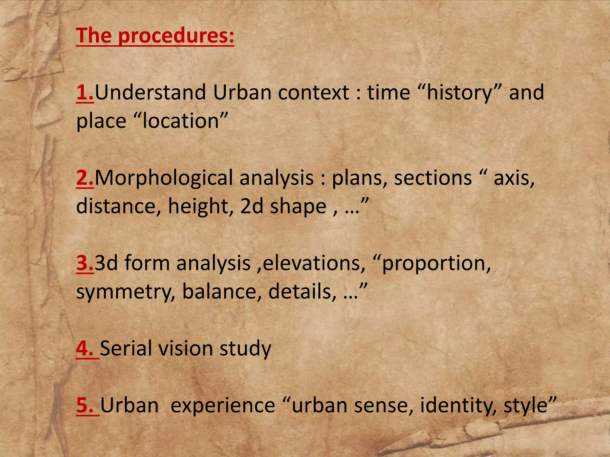 visual analysis | PPTX