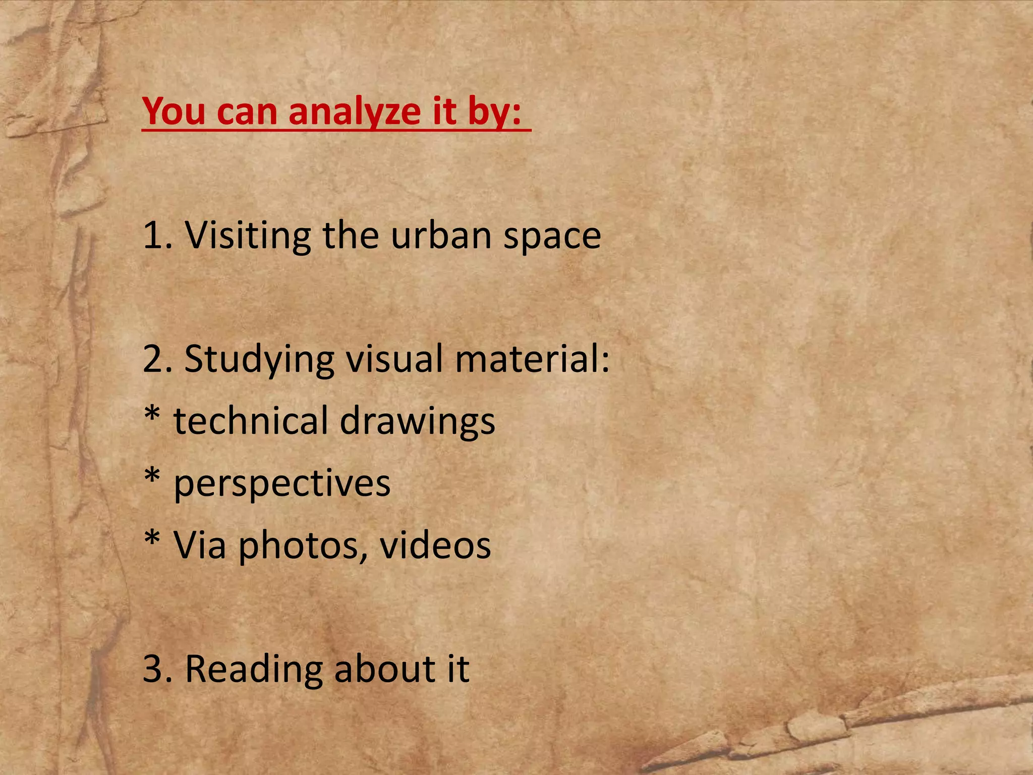 visual analysis | PPTX