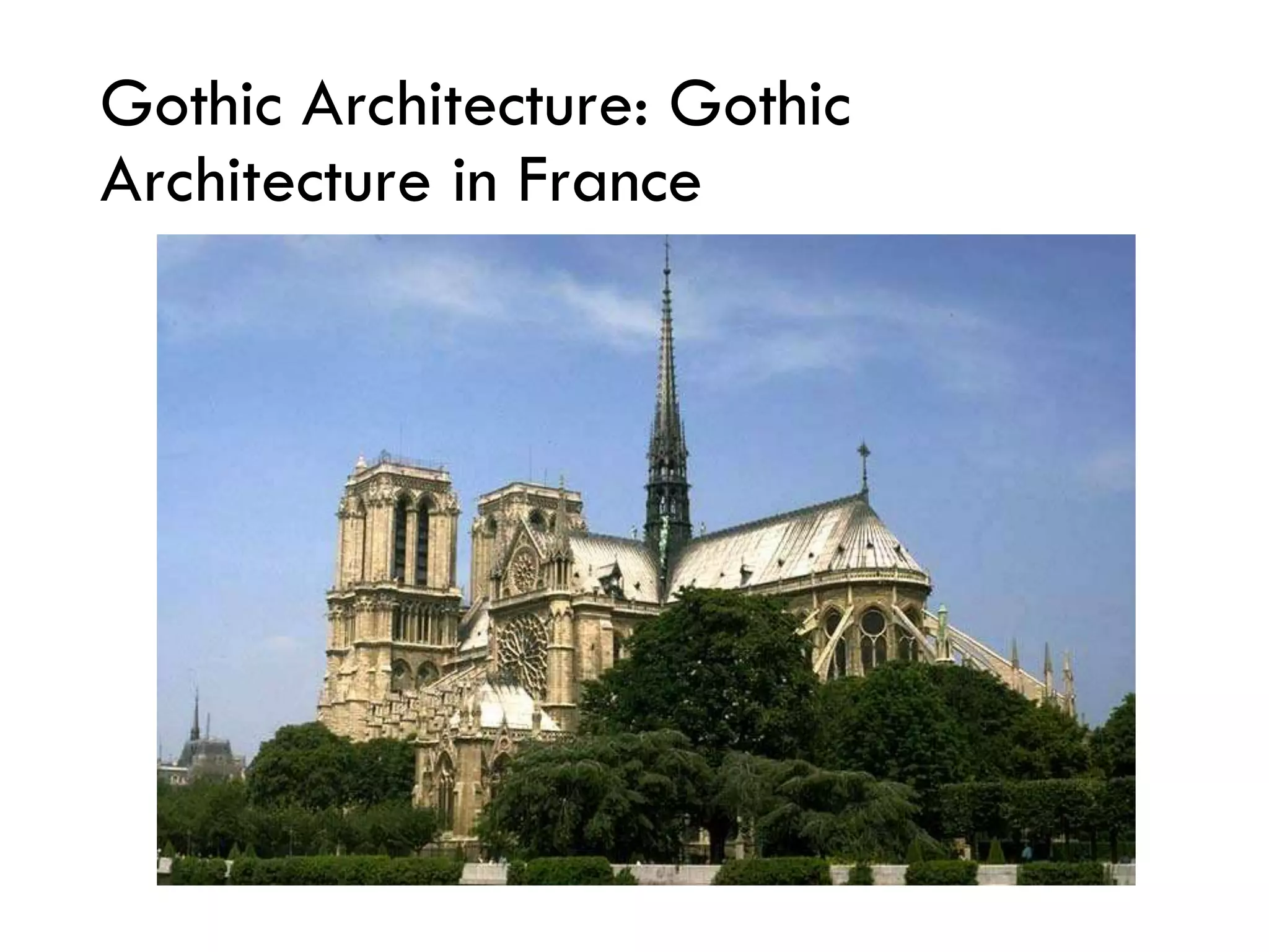 Gothic Architecture | PDF
