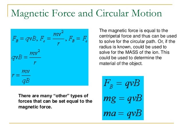 Lecture 8 3_n_8_4_magnetic_force