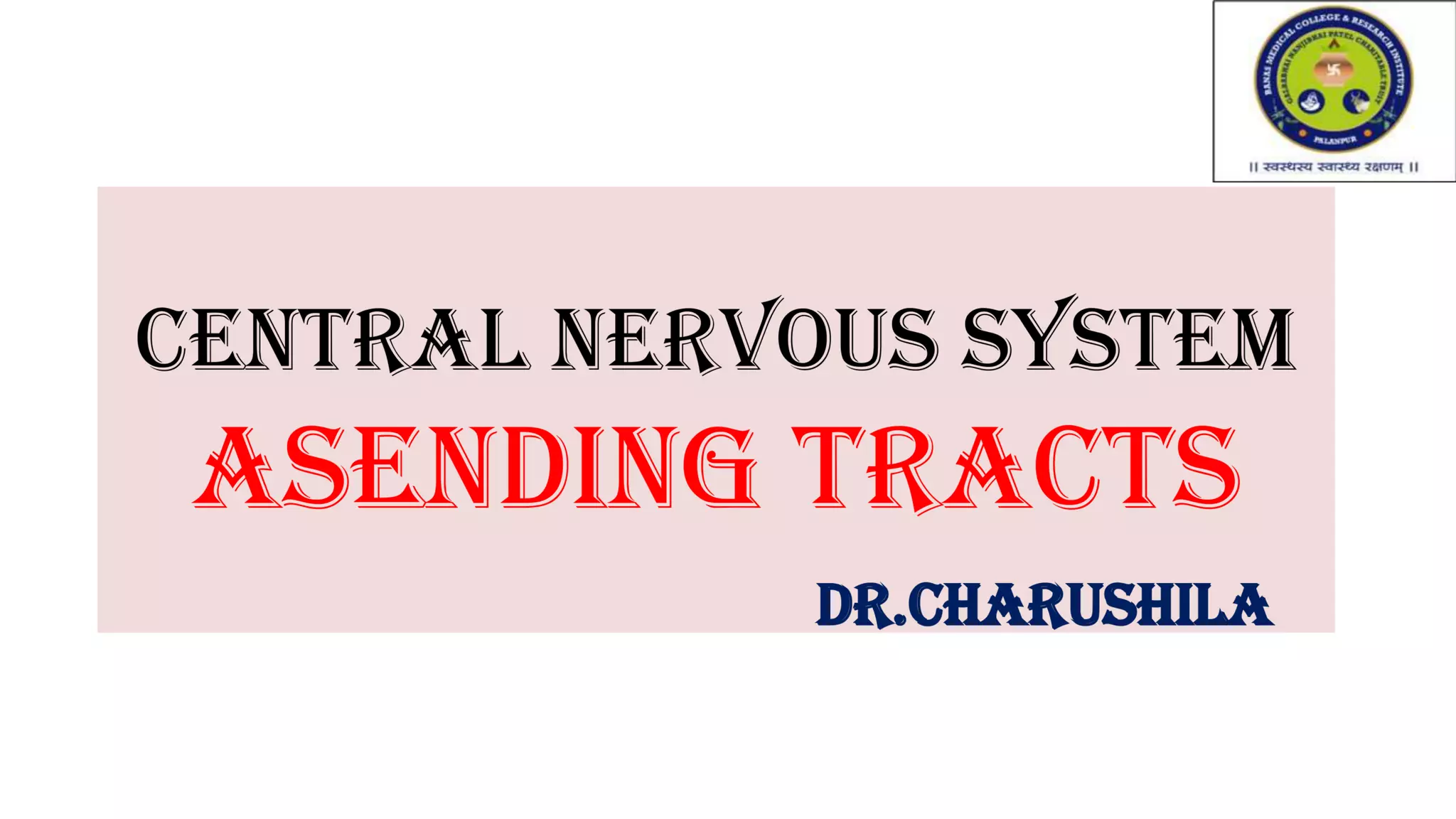 Ascending tracts- Central Nervous System | PDF