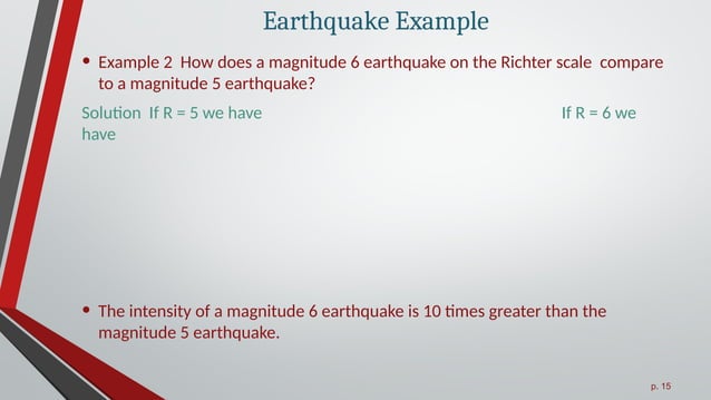 Lecture on Logarithmic Functions and examples | PPT