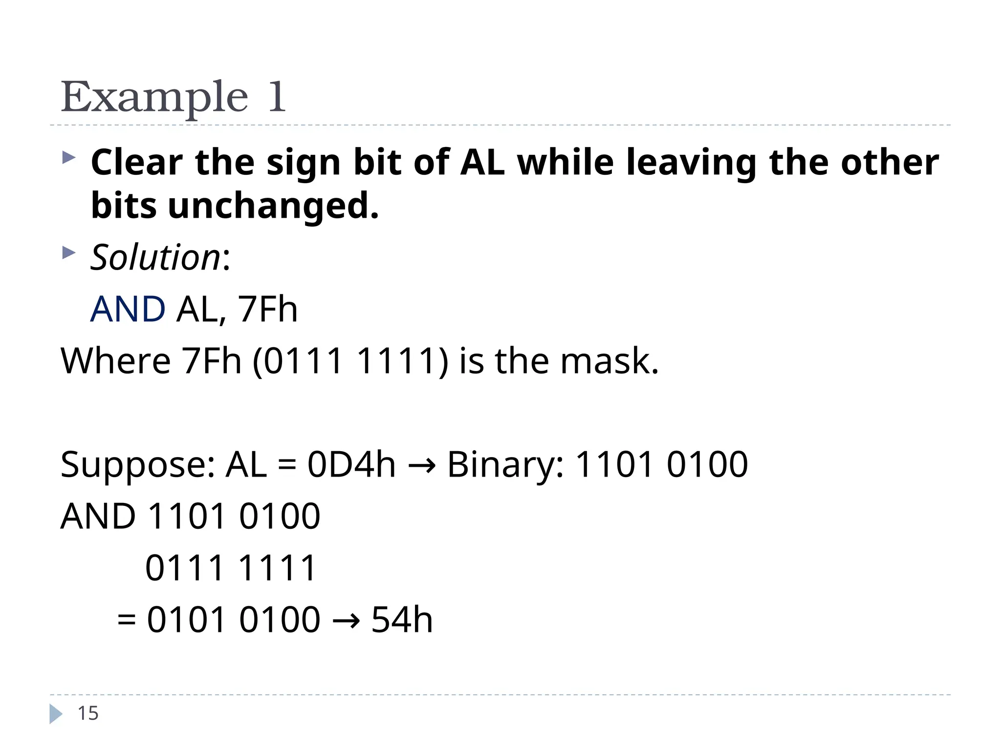 Computer Organization & Assembly Language Logic Instructions | PDF