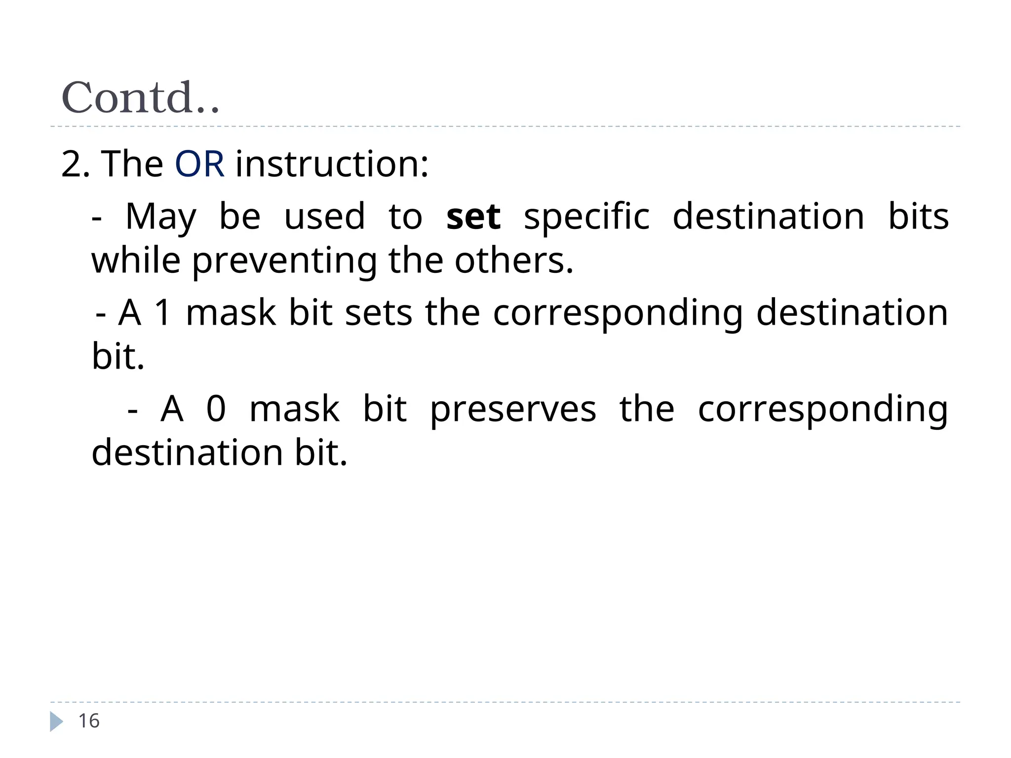 Computer Organization & Assembly Language Logic Instructions | PDF
