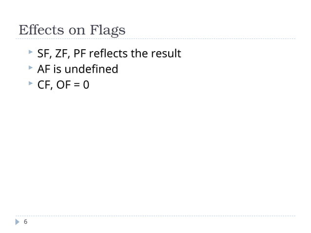 Computer Organization & Assembly Language Logic Instructions | PDF