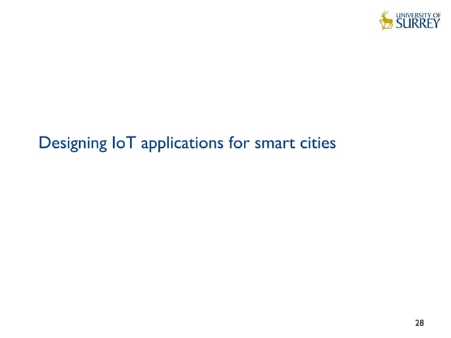 Lecture 8: IoT System Models and Applications | PPT