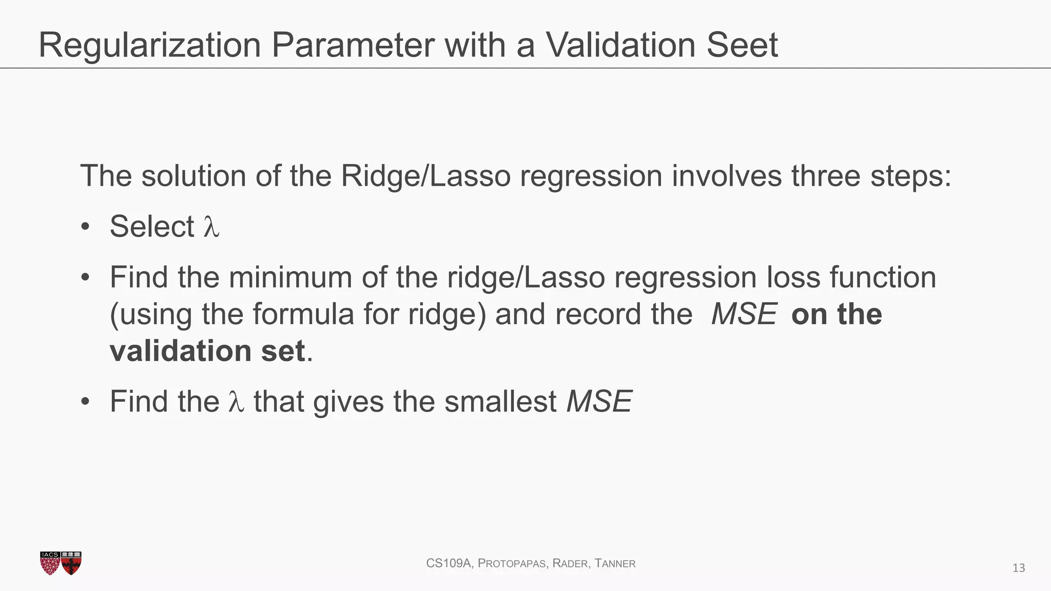 Lecture8a_Regularization.pptx | Computing | Technology & Computing