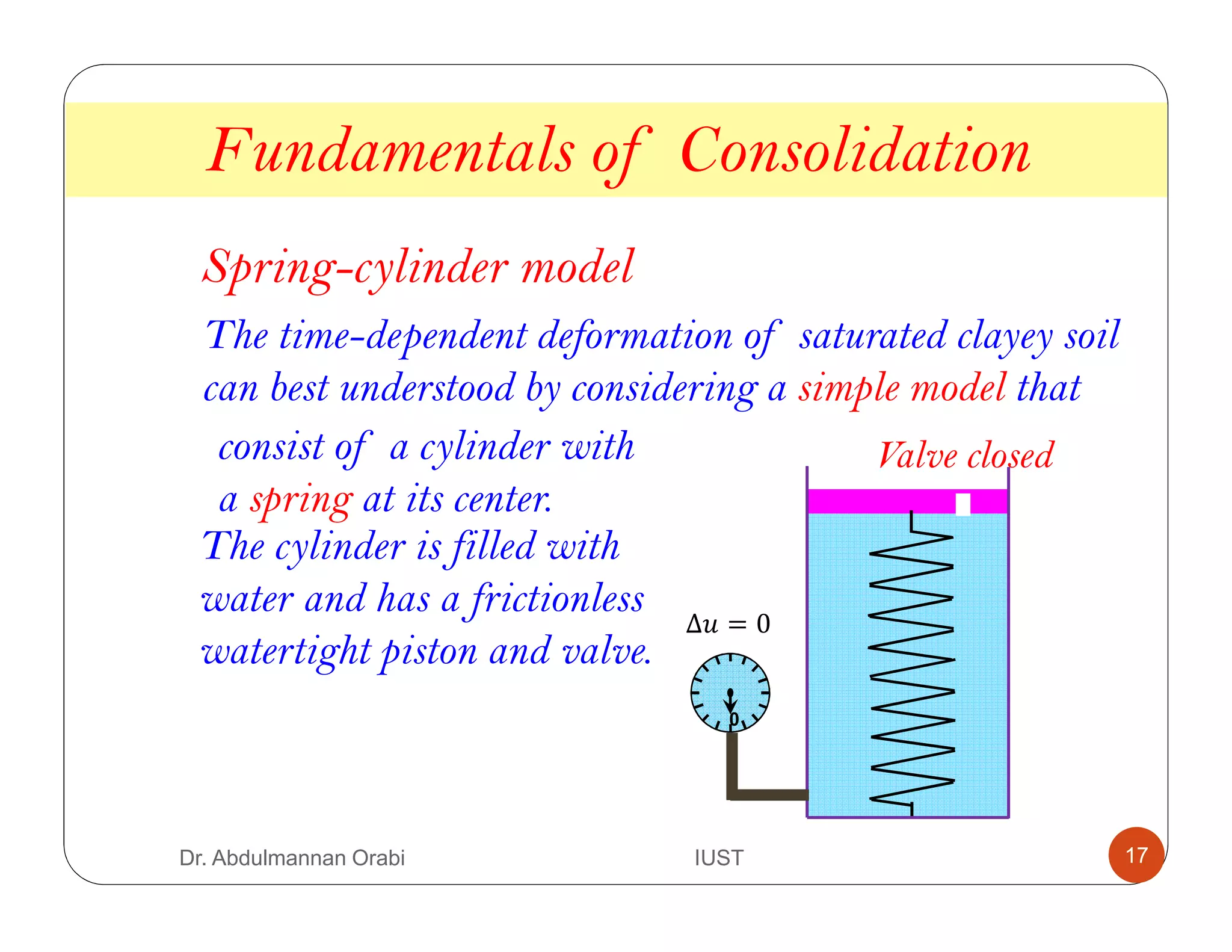 Lecture 8 consolidation and compressibility | PDF