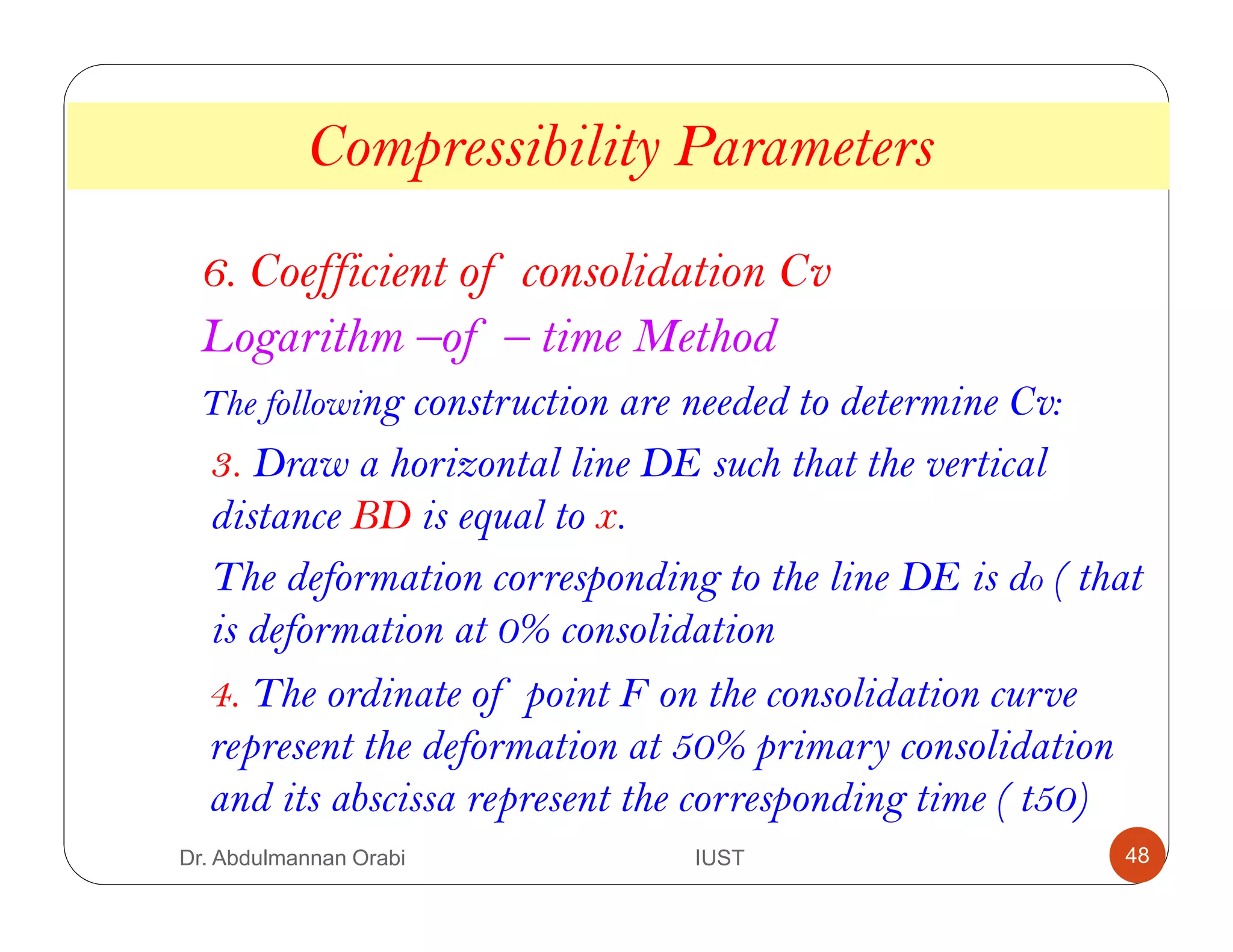 Lecture 8 consolidation and compressibility | PDF