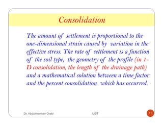 Lecture 8 consolidation and compressibility | PDF