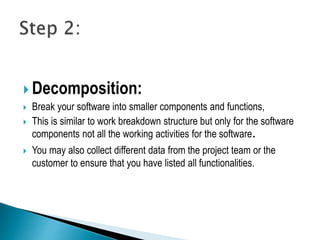 Basic Software Effort Estimation | PPTX