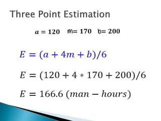Basic Software Effort Estimation | PPTX