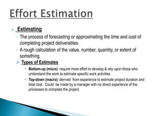 Basic Software Effort Estimation | PPTX