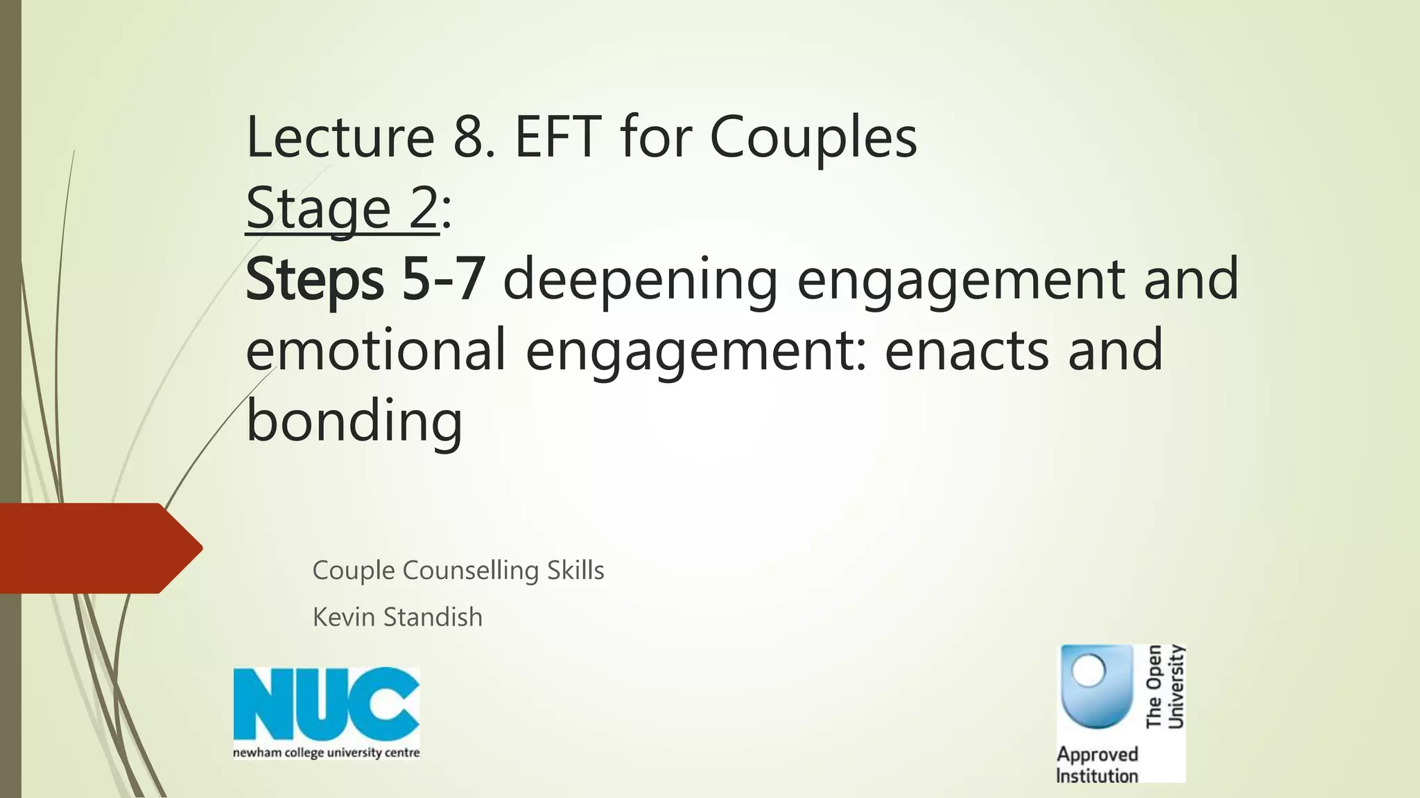 Lecture 8 eft stage 2 steps 5 7 | PPTX