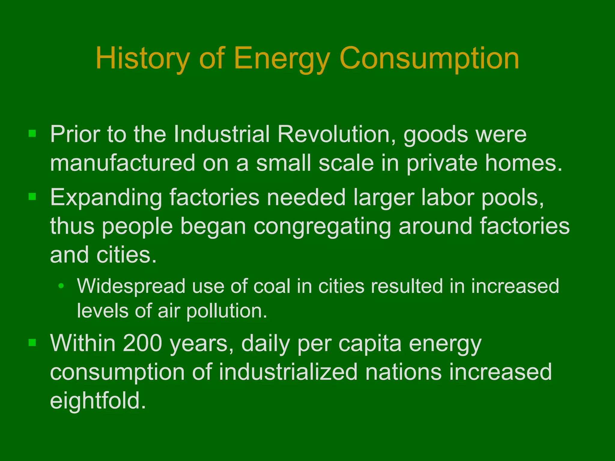 Lecture 8 energy_and_civilization | PPT