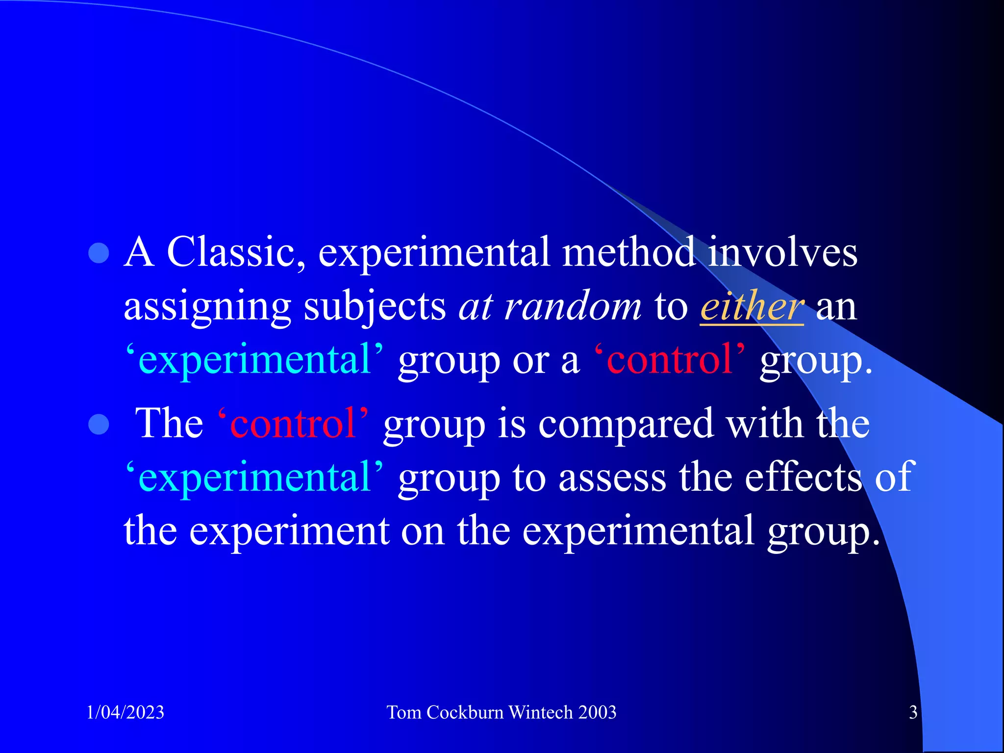 Experimental_research | PPT