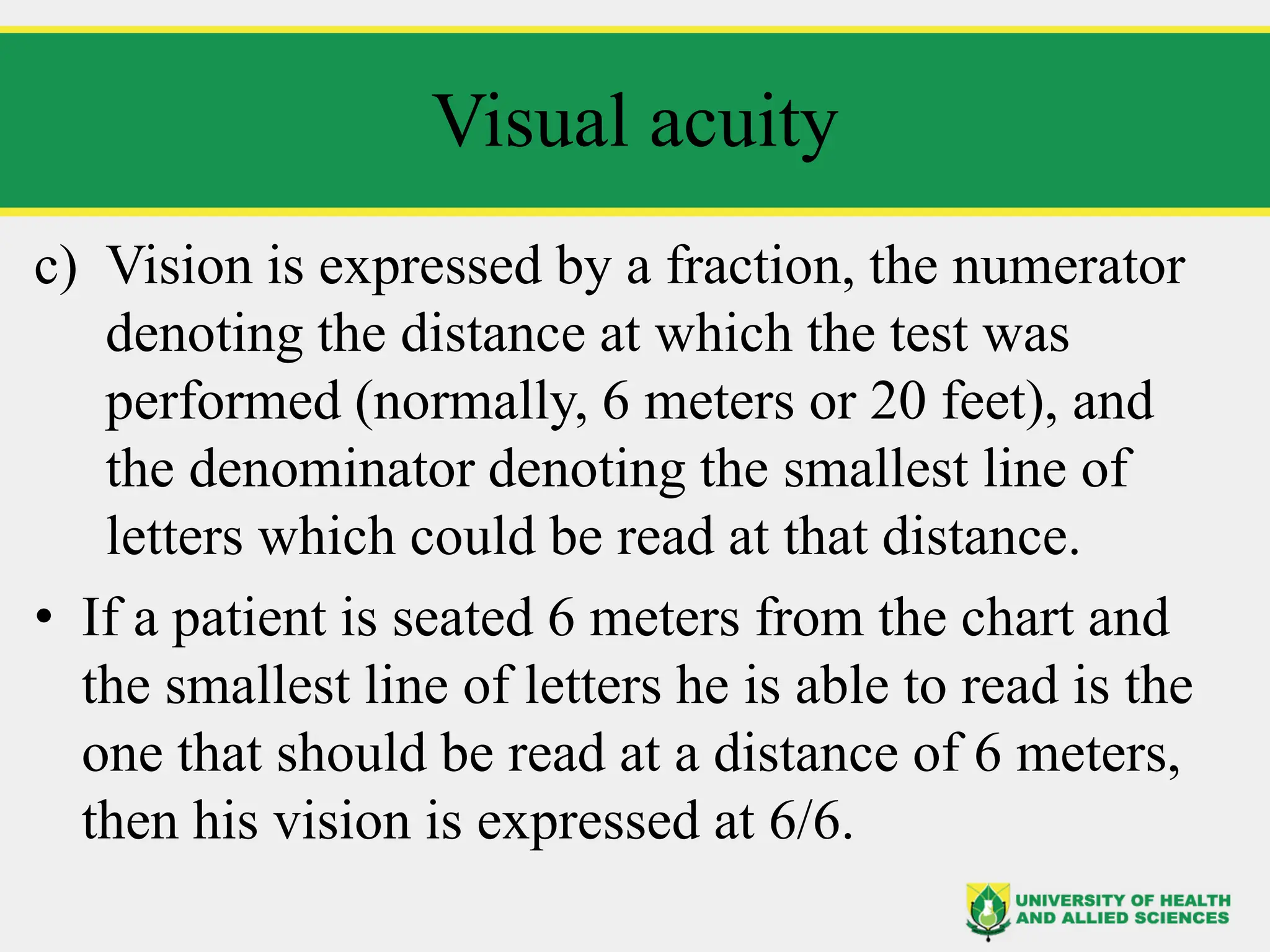 LECTURE 8 Eye Assessment.pdf Assessing the eye | PDF