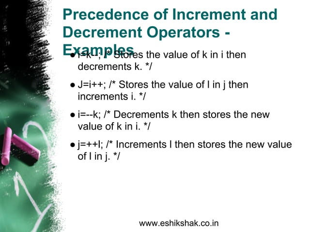 Lecture 8 increment_and_decrement_operators | PDF