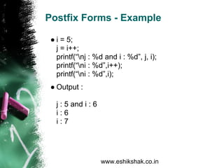 Lecture 8 increment_and_decrement_operators | PDF
