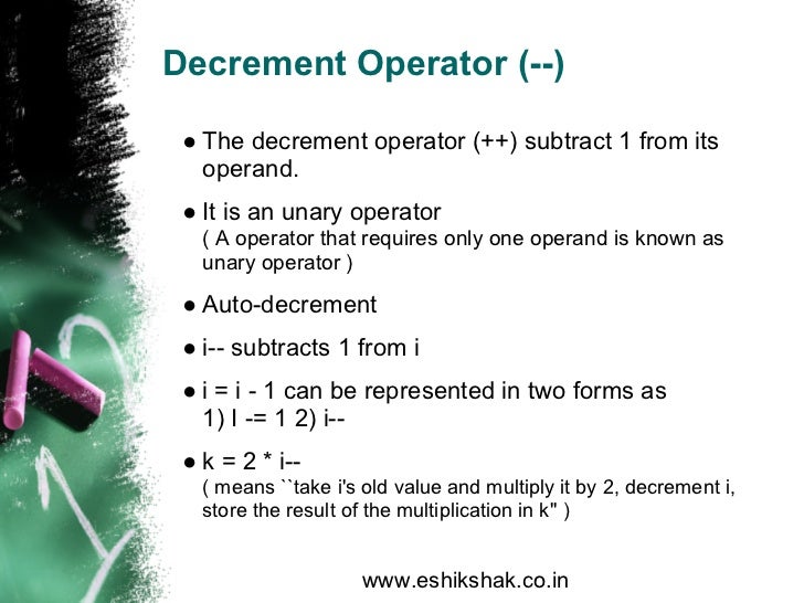 Lecture 8 increment_and_decrement_operators