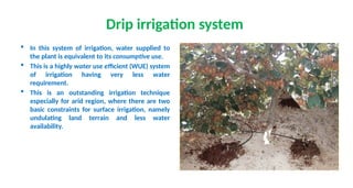 Lecture_8 System of Irrigation and it's layout .pptx