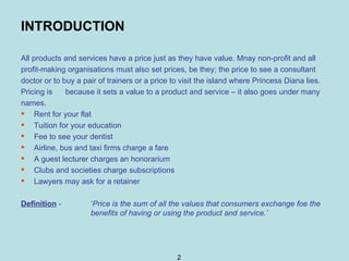 Lecture 8 mba_marketing_management_-_pricing | PPT