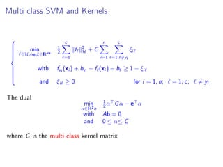 Lecture8 multi class_svm | PDF