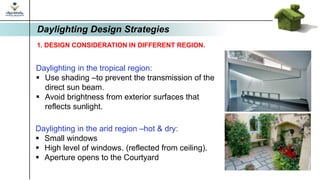Lecture 8 natural lighting | PDF