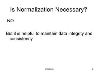 Lecture8 Normalization Aggarwal | PPT