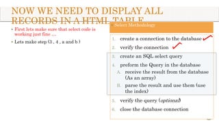 Lecture 8 PHP and MYSQL part 2.ppType Classificationtx | PPT