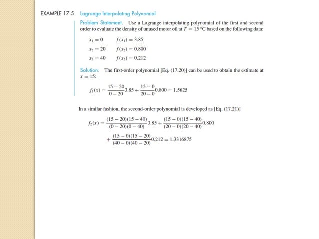 Lecture 8 Polynomials Interpolation.pptx