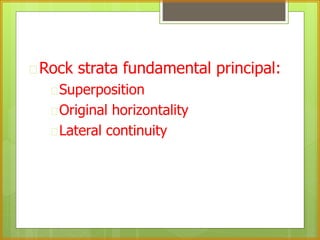 Principle of Stratigraphic | PPTX