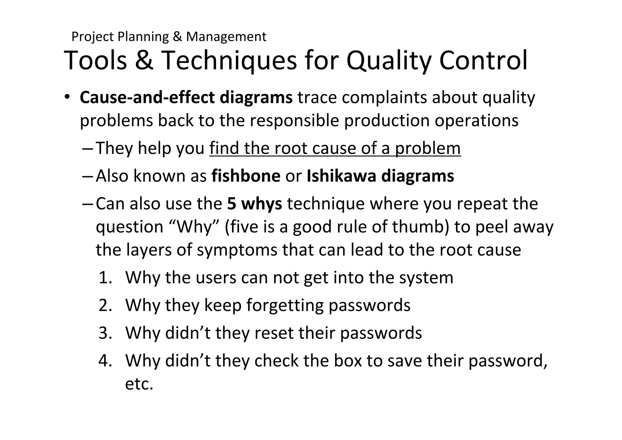 Lecture 8_ Project Quality Control and Quality Assurance | PDF