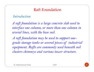 Lecture 8 raft foundation | PDF