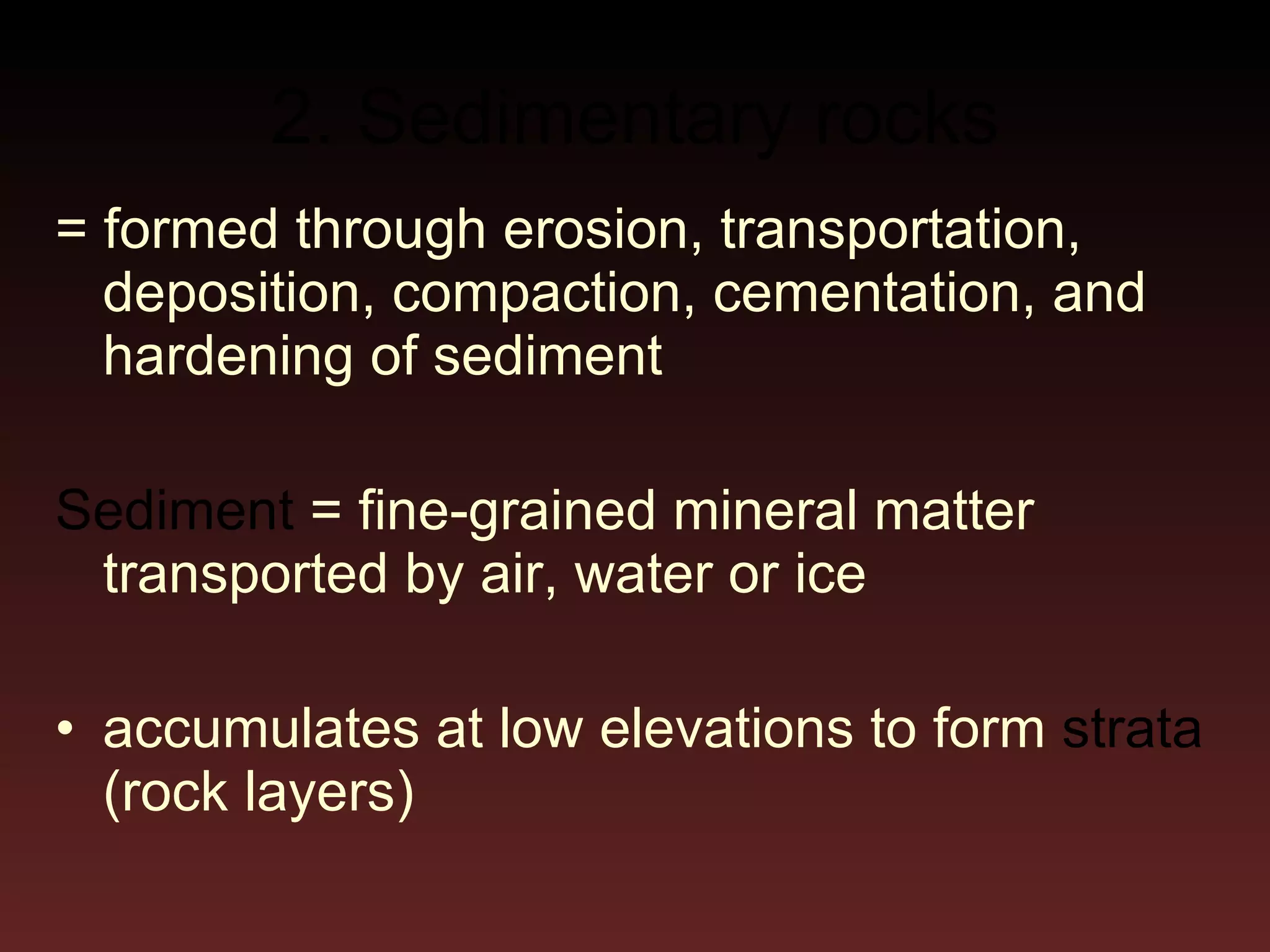 Lecture8 rocks | PPT