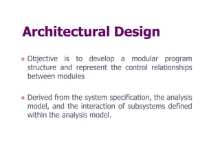 Lecture # 8 software design and architecture (SDA).ppt