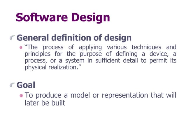 Lecture # 8 software design and architecture (SDA).ppt