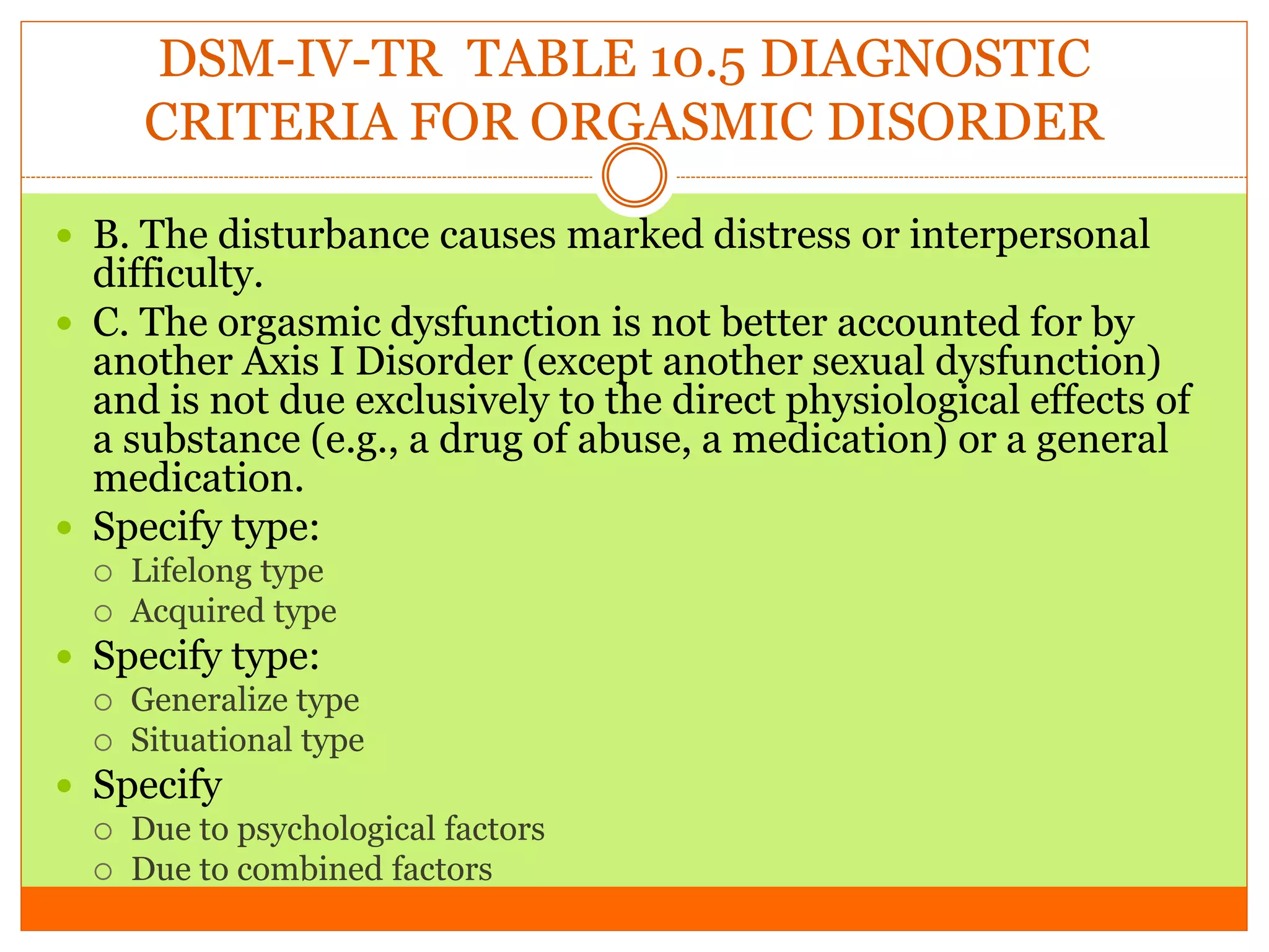 Lecture 8 sexual and gender identity disorders | PPTX