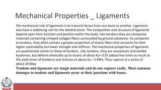 Lecture 8_Soft connective tissue (1).pptx | Physics | Science