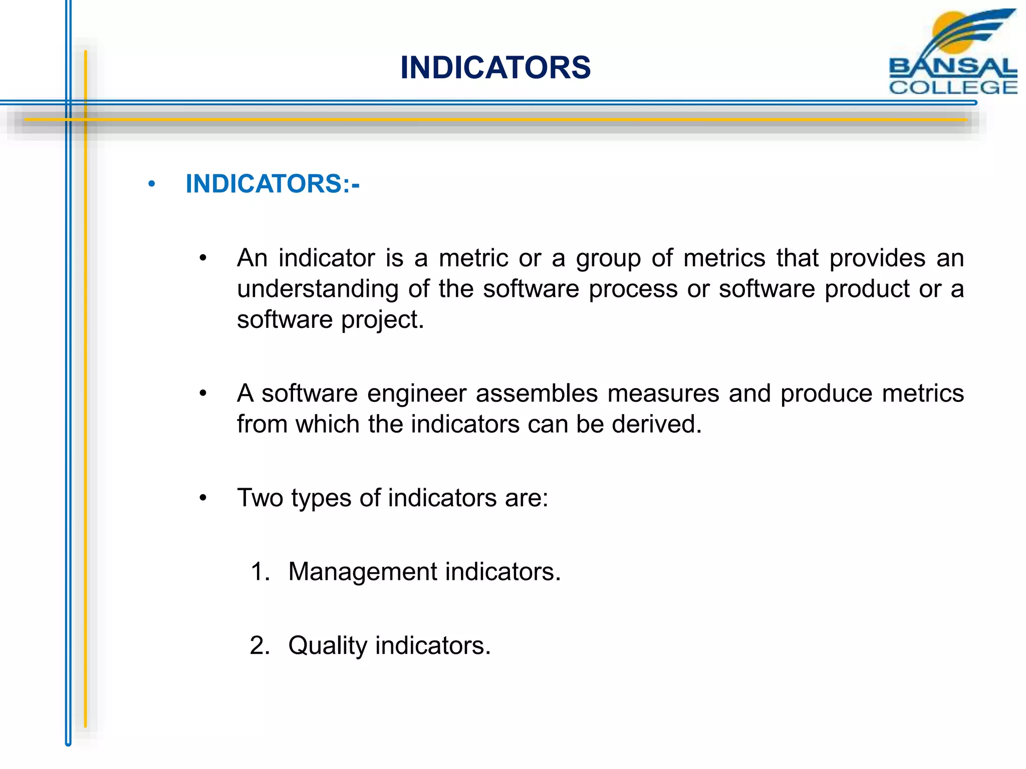 Lecture 8 (software Metrics) Unit 3.pptx