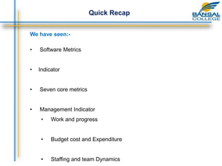 Lecture 8 (software Metrics) Unit 3.pptx