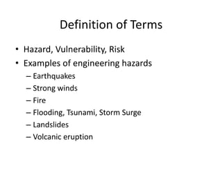 Engineering Approaches to Disaster Risk Reduction and Management ...