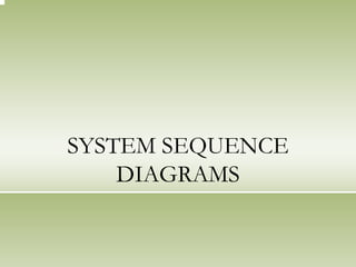 Lecture8 system sequence | PPT | Free Download